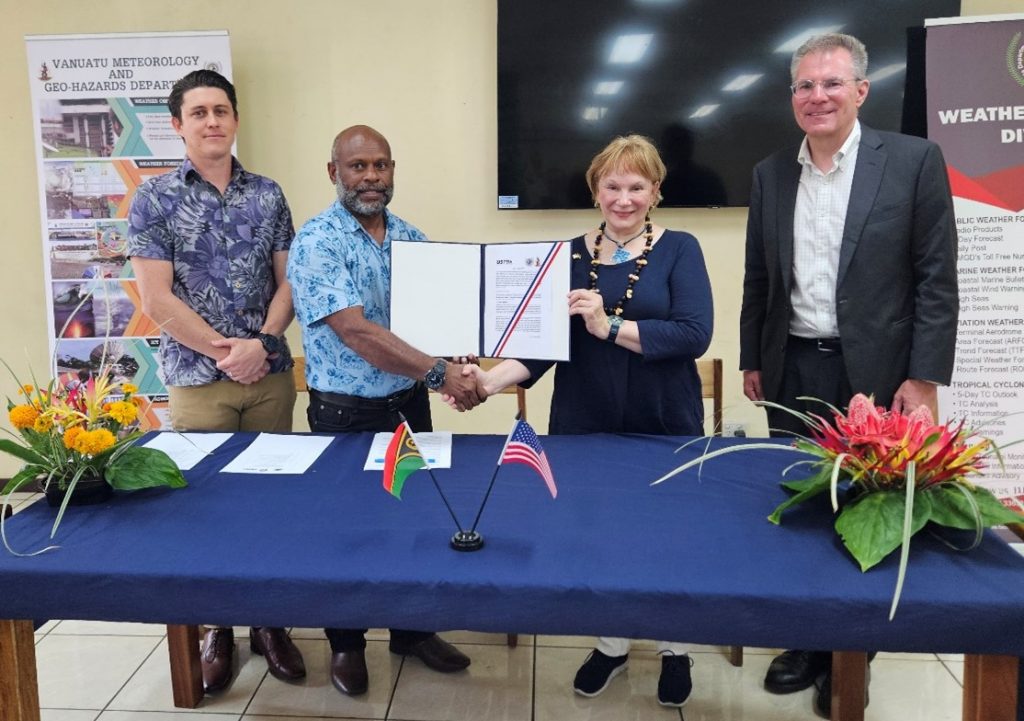 USTDA, Vanuatu Partner to Improve Weather Forecasting and Disaster ...